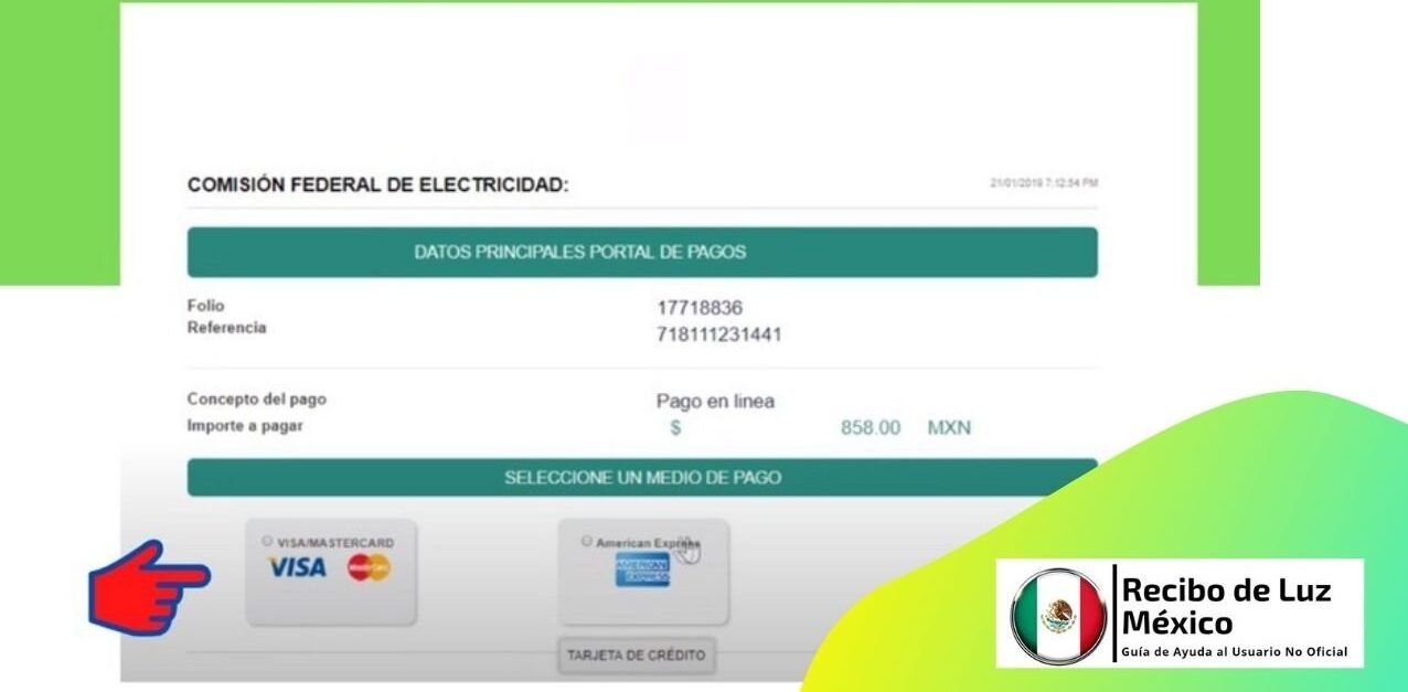 CFE PAGO EN LÍNEA 🥇【 PAGAR RECIBO DE LUZ