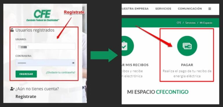 CFE PAGO EN LÍNEA 🥇【 PAGAR RECIBO DE LUZ