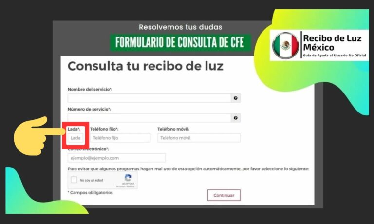 ᐅ ¿Qué es LADA en tu Recibo CFE?〖 Listado de LADAs 〗